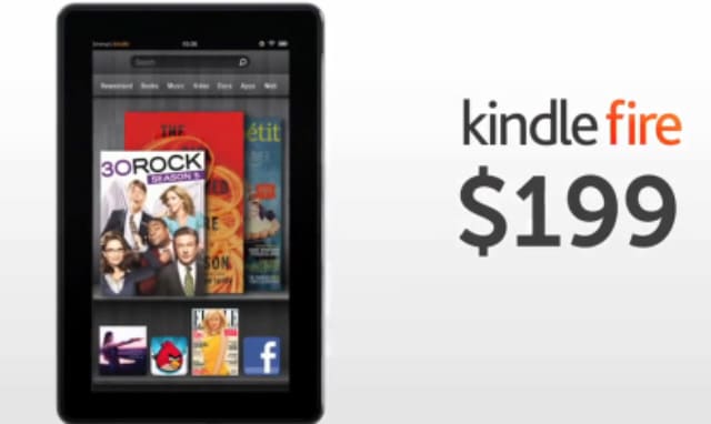 Amazon Kindle Fire Tablet Announced. Supports Gaming