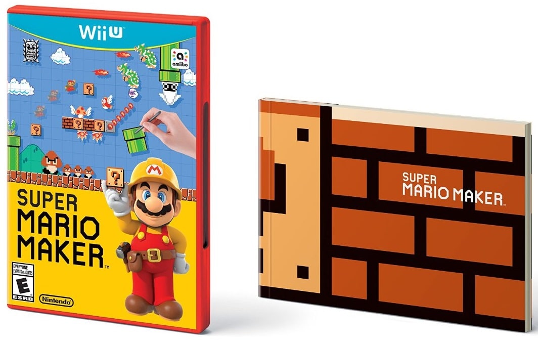 Wii U Box Art Super Mario Maker With Booklet USA