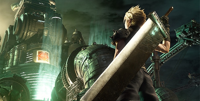 Final Fantasy VII Remake New Key Visual Remakes Original Key Visual ...